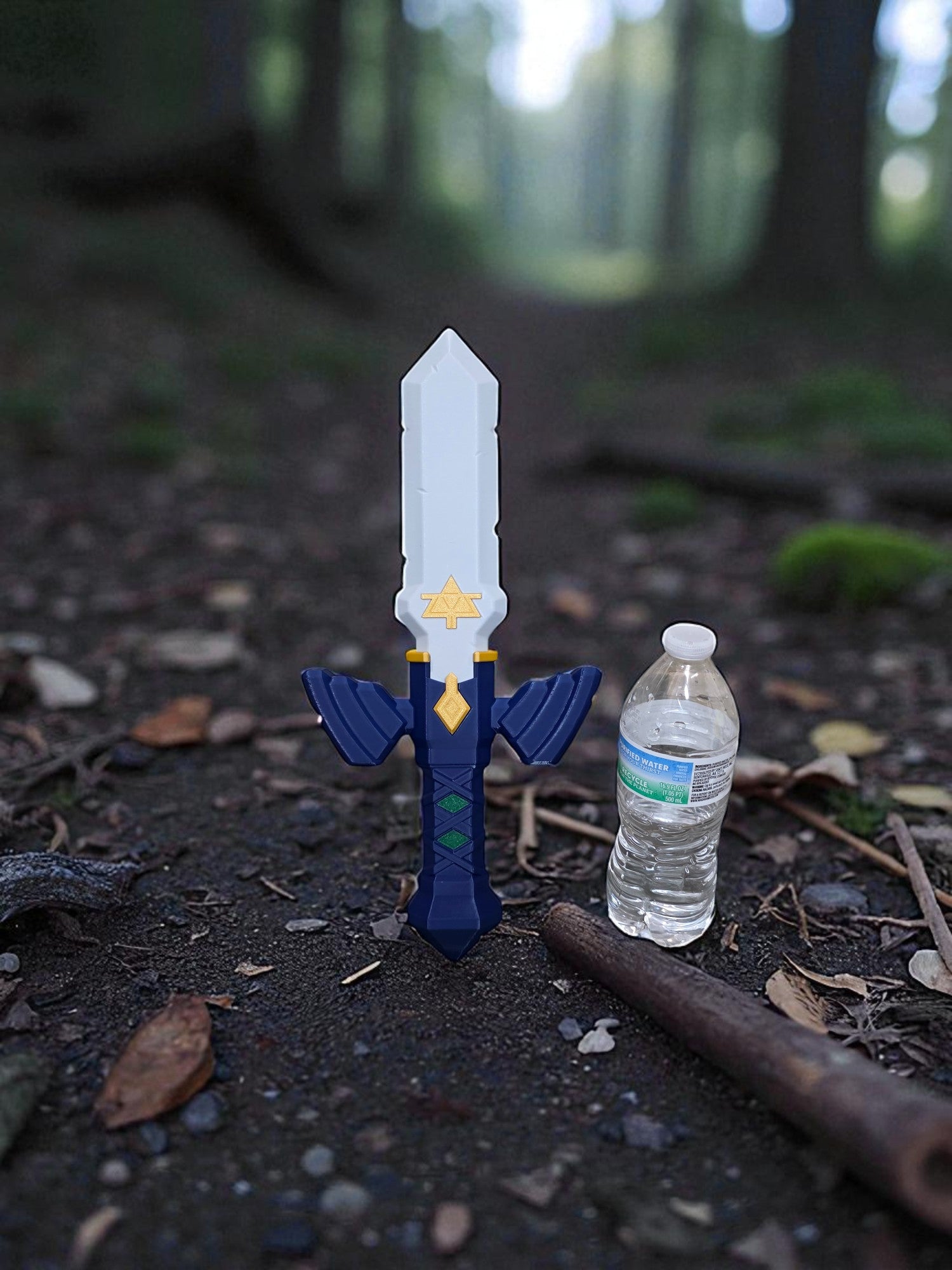 3D-Printed Master Sword Fantasy Prop | 15" Cosplay & Collectible Displ ...